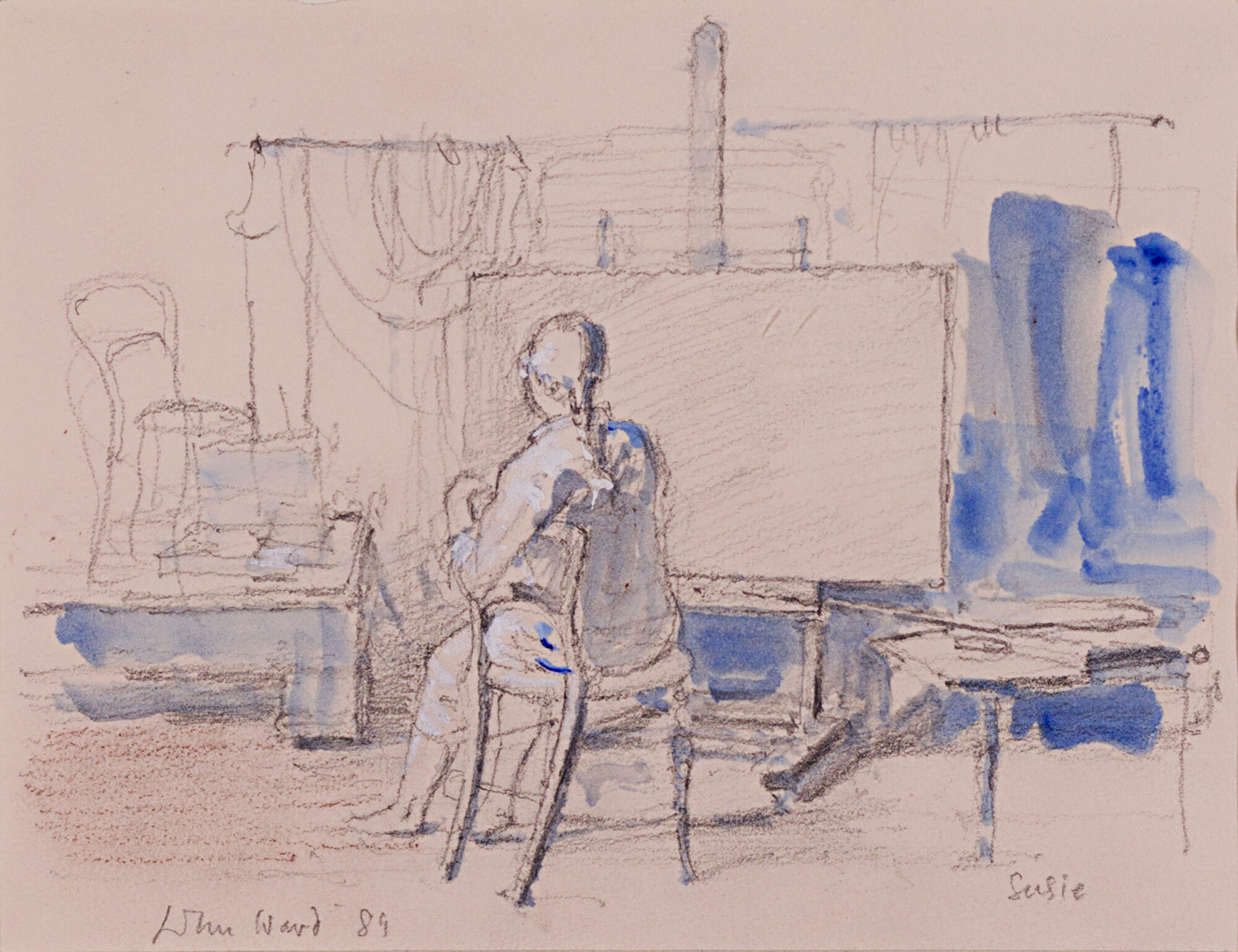 Studio Sketch – MOMA Machynlleth