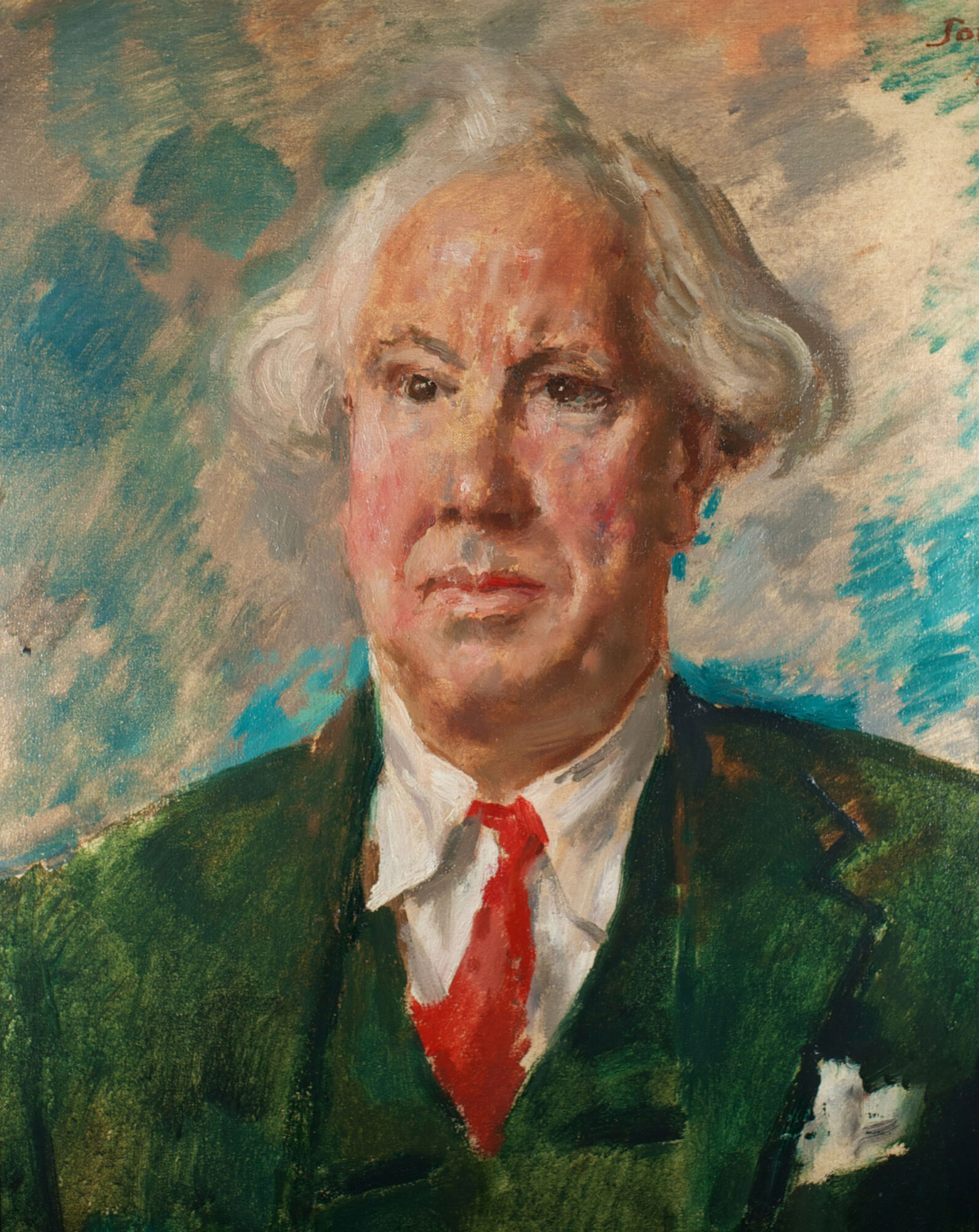 Portrait of William McElroy – MOMA Machynlleth