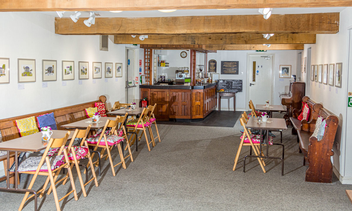 Foyer Gallery | MOMA Machynlleth room bookings | Wales