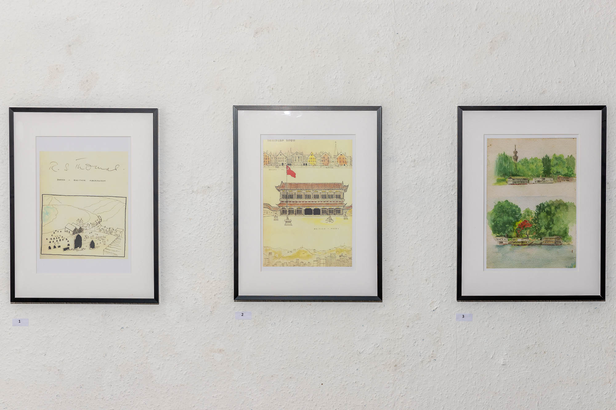 Jan Morris: Sketches - MOMA Machynlleth