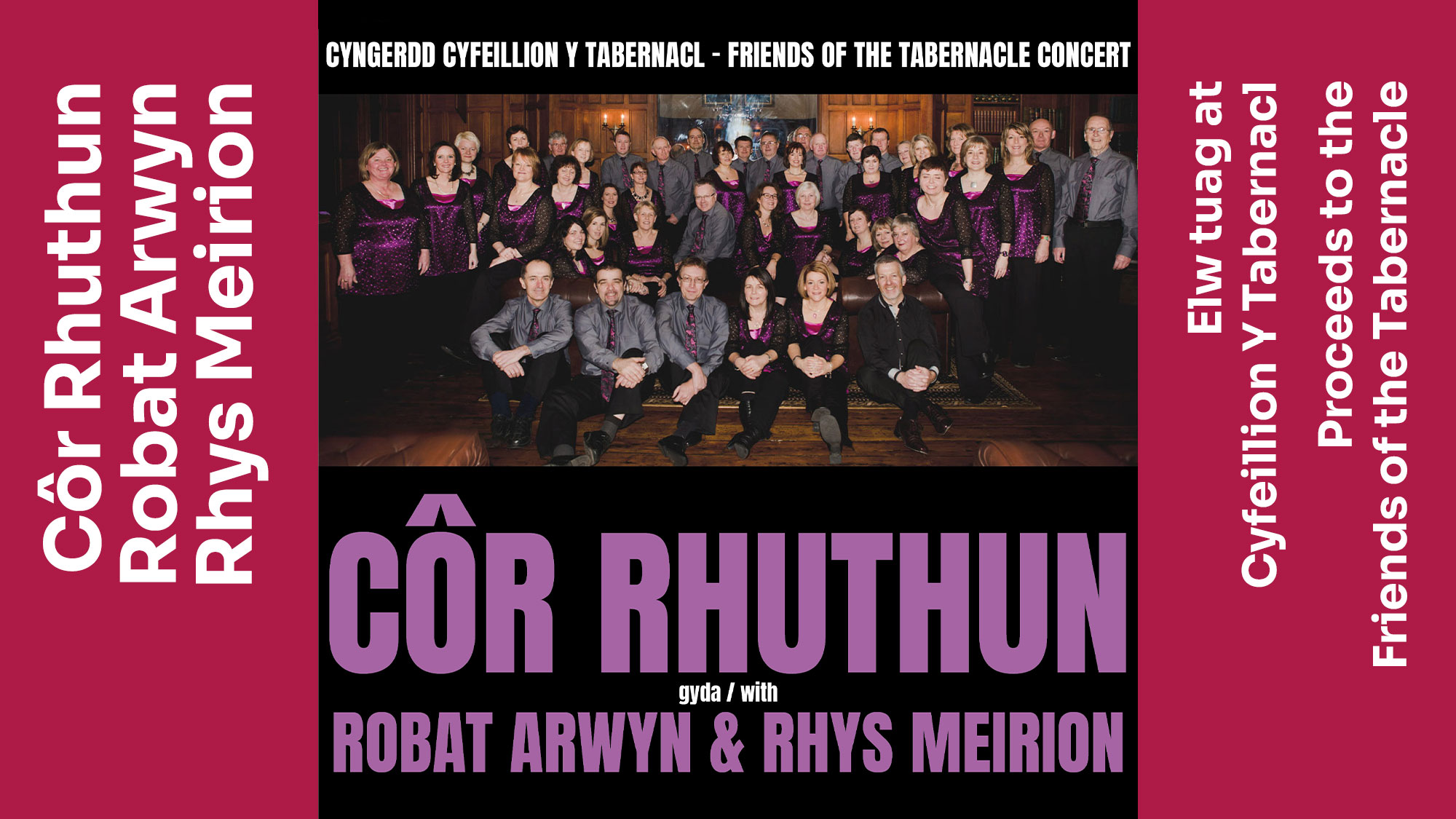 Concert: Côr Rhuthun, Robat Arwyn & Rhys Meirion - MOMA Machynlleth